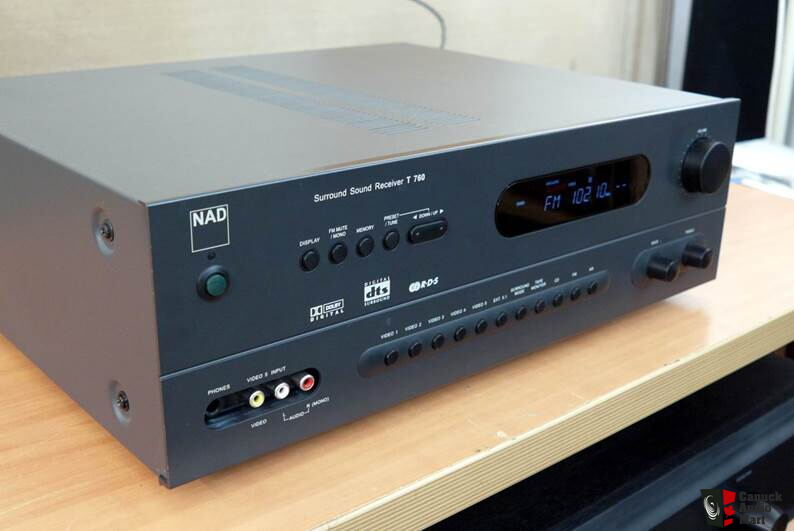 NAD T760 5 1 Home Theater Receiver Photo 1009810 Canuck Audio Mart NAD T760 5 1 Home Theater Receiver Photo 1009810 Canuck Audio Mart