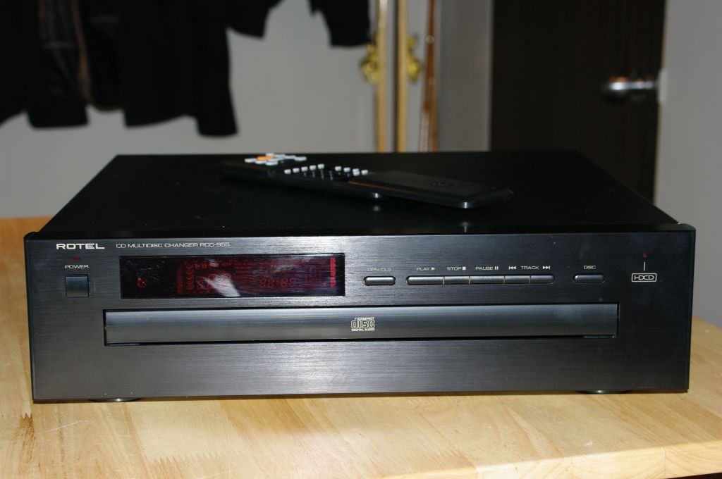 Rotel RCC-955 CD Changer For Sale - Canuck Audio Mart