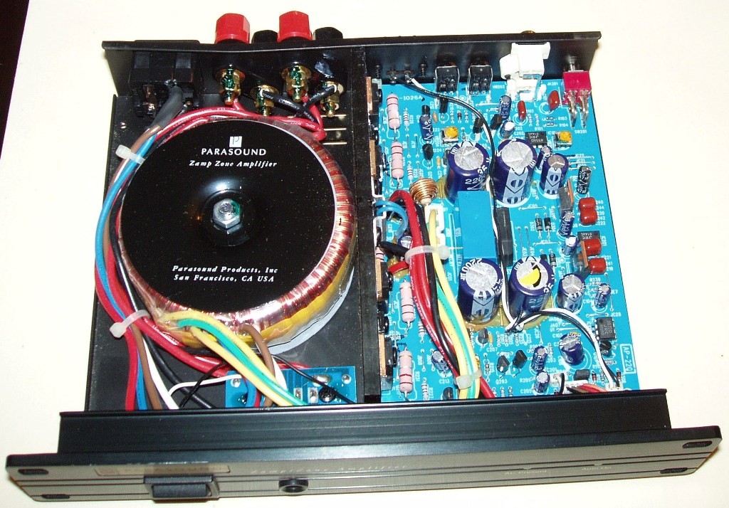 Parasound Zamp/Zone Amplifier - bridgeable - remote on - PRICE SHIPPED ...