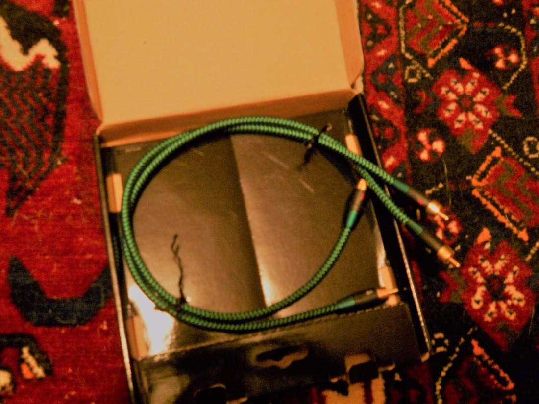 1/2 Meter Audioquest COPPERHEAD Interconnect Cable-Near New with ...