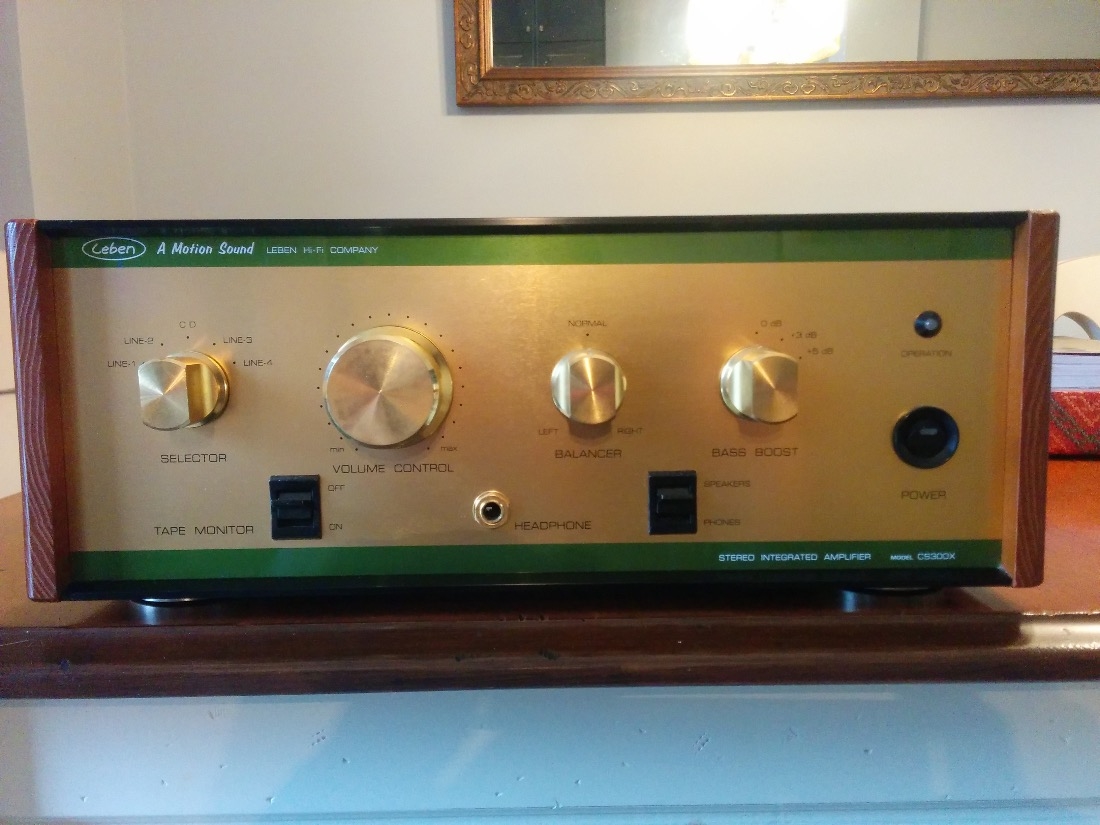 Leben CS 300X with Mullars tubes For Sale - Canuck Audio Mart