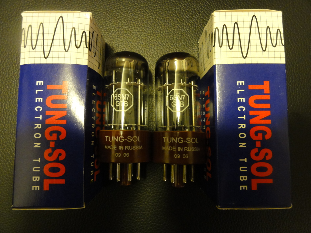 Like New Tung-Sol Reissue Tubes 6SN7 12AT7 6201 Matched Pairs For Sale ...