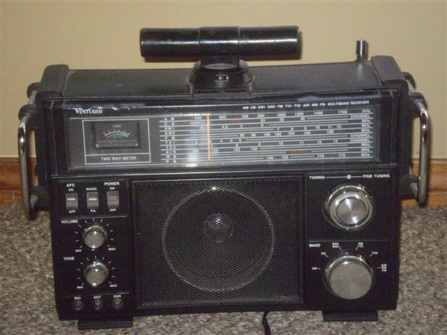 Vintage VENTURER MULTI BAND RECEIVER CB AM FM RADIO TV MULTIBAND For ...