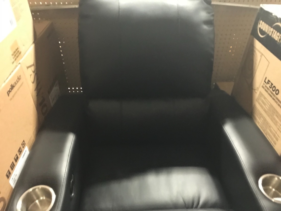 Palliser Pacifico Two Arm Theatre Chair - Black PALLISER Pacifico ...