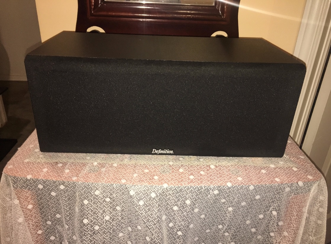 Definitive Technology Center Channel Speaker C1 jr Dealer Ad - Canuck ...