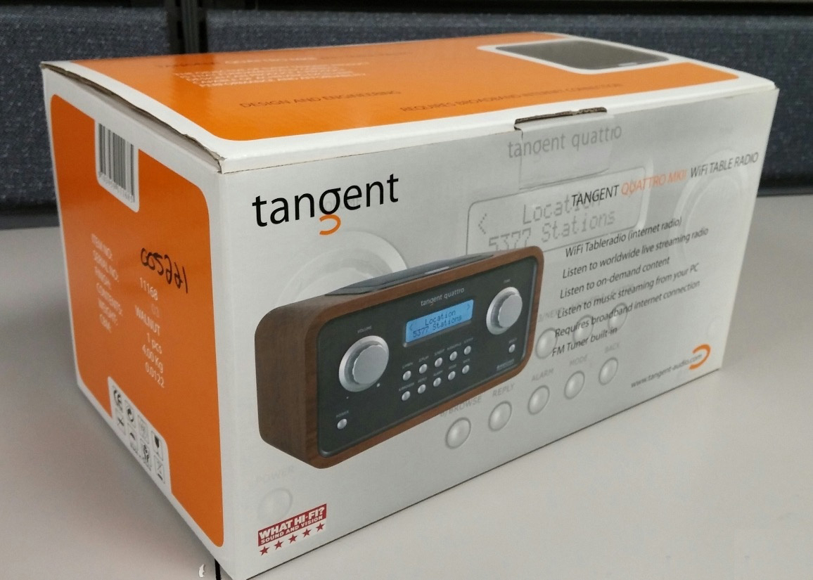 Tangent Quattro MKII WiFi /Internet Radio: New-In-Box; Full Wrnty; 72% ...