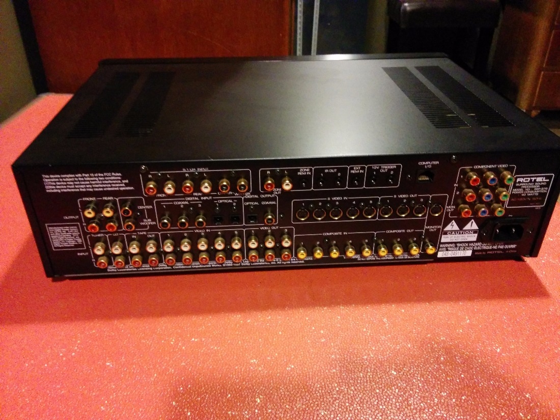 Rotel RSP 976 Pre processor For Sale Canuck Audio Mart Rotel RSP 976 Pre processor For Sale Canuck Audio Mart