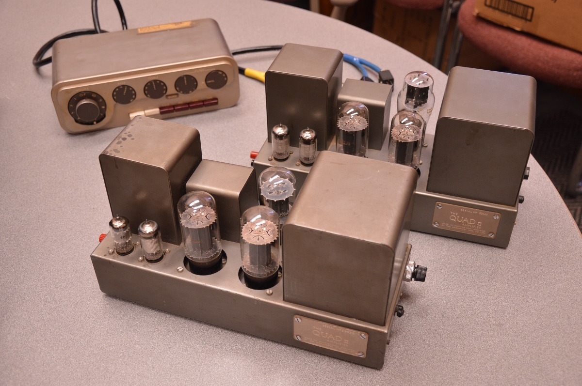 Quad II Tube Power Amps and Quad 22 Tube Pre-Amp - SOLD For Sale ...