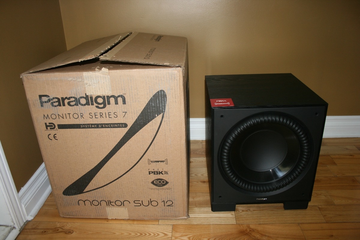 Paradigm Monitor sub12 For Sale - Canuck Audio Mart