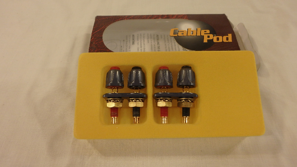 Eichmann cable pod binding posts For Sale - Canuck Audio Mart
