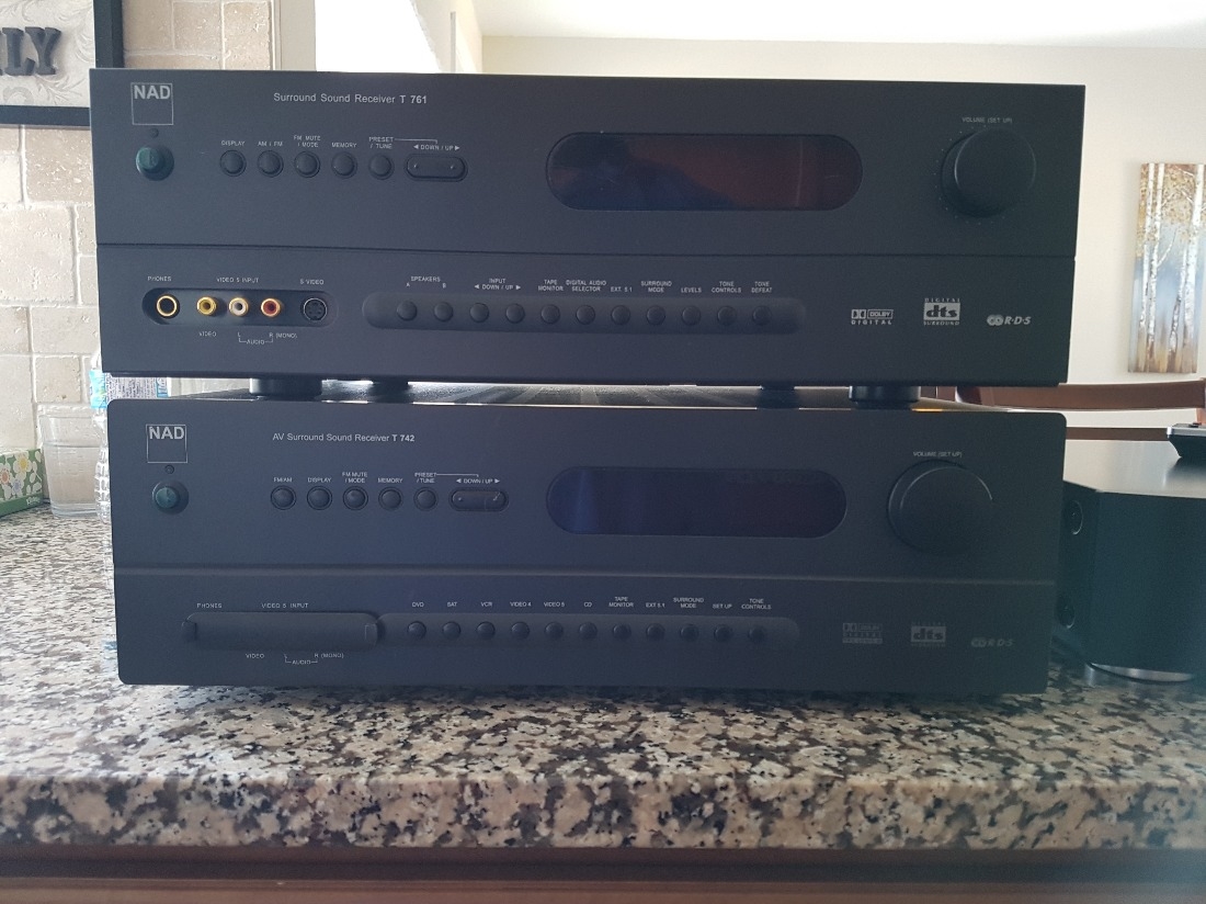 NAD T761 AV Receiver NAD T742 AV Receiver For Sale Canuck Audio Mart NAD T761 AV Receiver NAD T742 AV Receiver For Sale Canuck Audio Mart