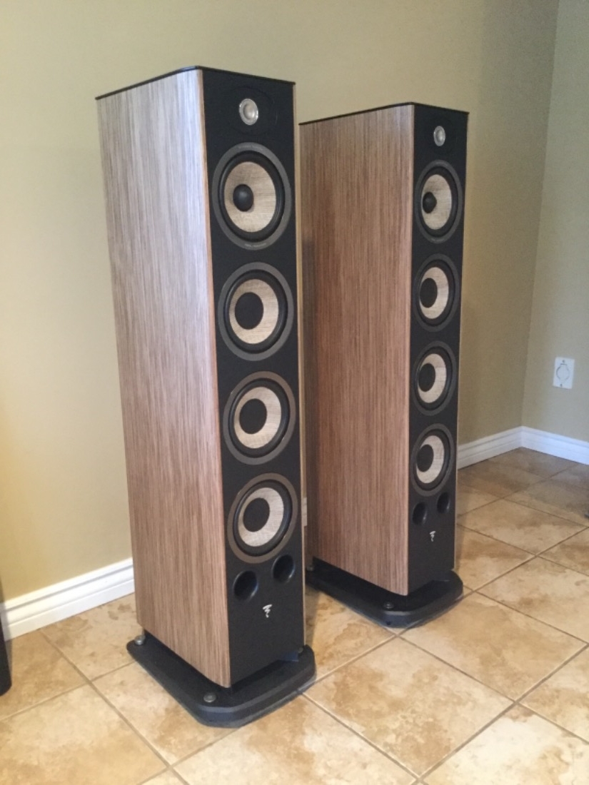 Focal Aria 936 Floorstanding Speakers - Prime Walnut Finish For Sale ...