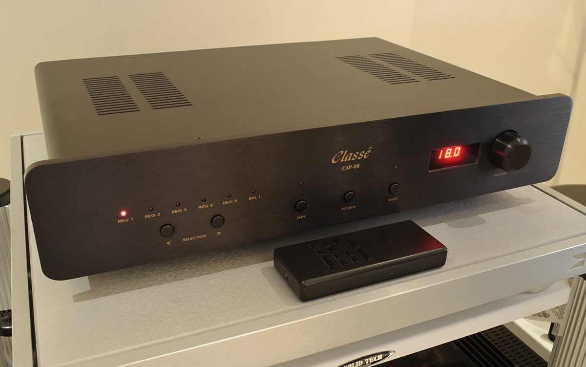 Classé CAP 80 Integrated Amp with Remote Dealer Ad - Canuck Audio Mart