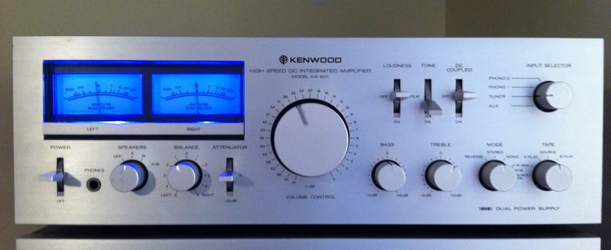 Kenwood KA-801 DC Integrated Amplifier For Sale - Canuck Audio Mart