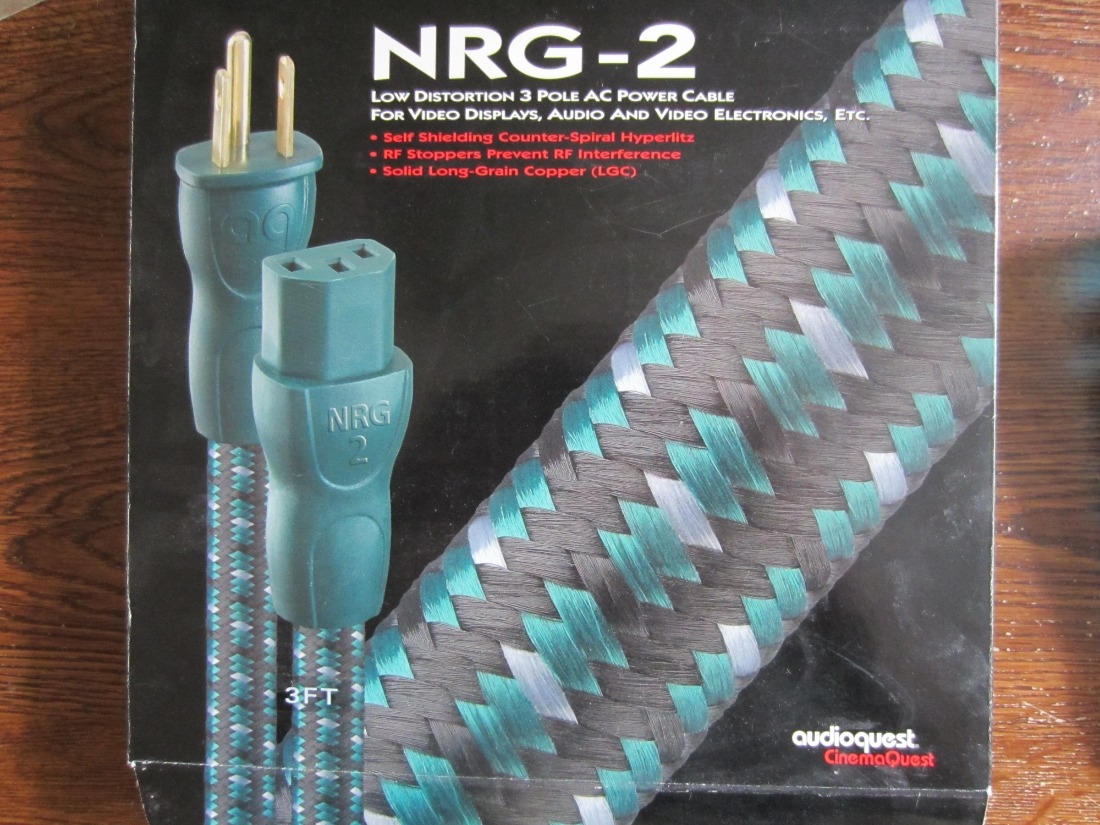 Audioquest NRG-2 Power Cable For Sale - Canuck Audio Mart