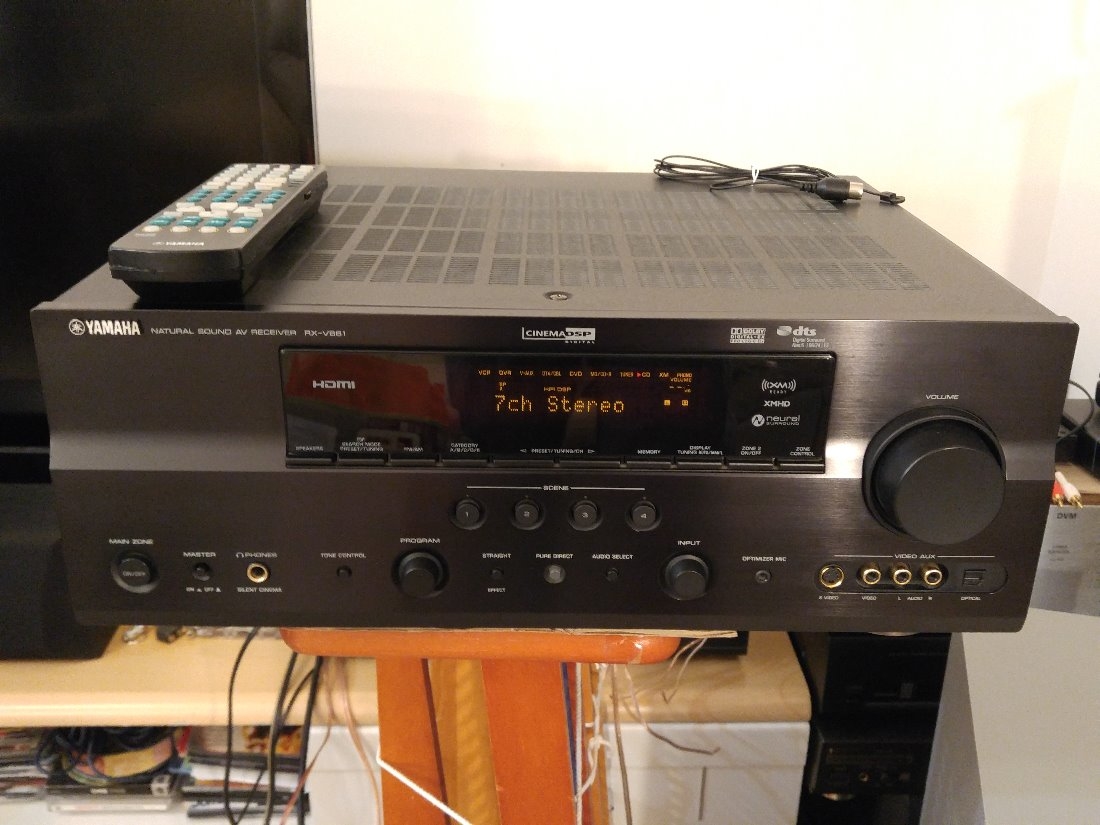 Yamaha 7.1 HDMI Home Theater Receiver RX-V661 For Sale - Canuck Audio Mart