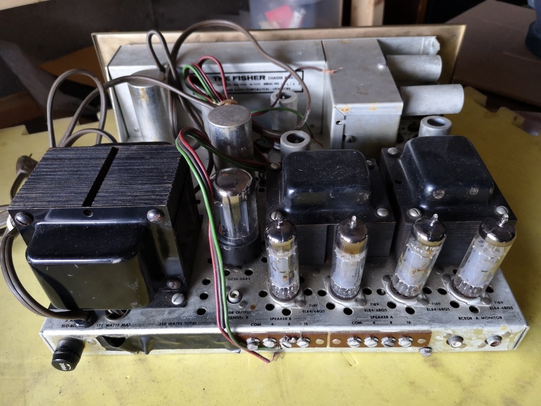 Fisher vintage tube amplifier For Sale - Canuck Audio Mart