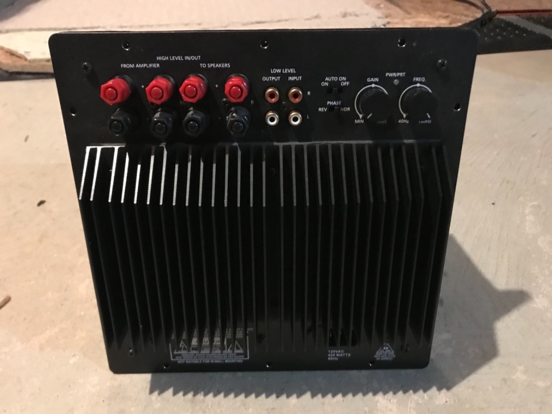 Dayton SPA250 subwoofer amp For Sale - Canuck Audio Mart