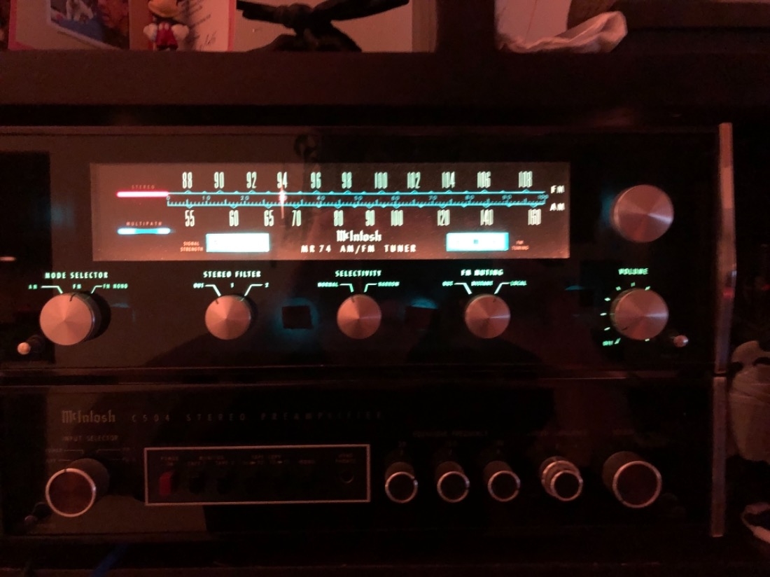 McIntosh MR 74 Tuner - Excellent For Sale - Canuck Audio Mart