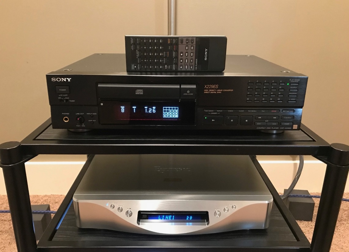SONY X229ES Elevated Standard Stereo CD Player For Sale - Canuck Audio Mart