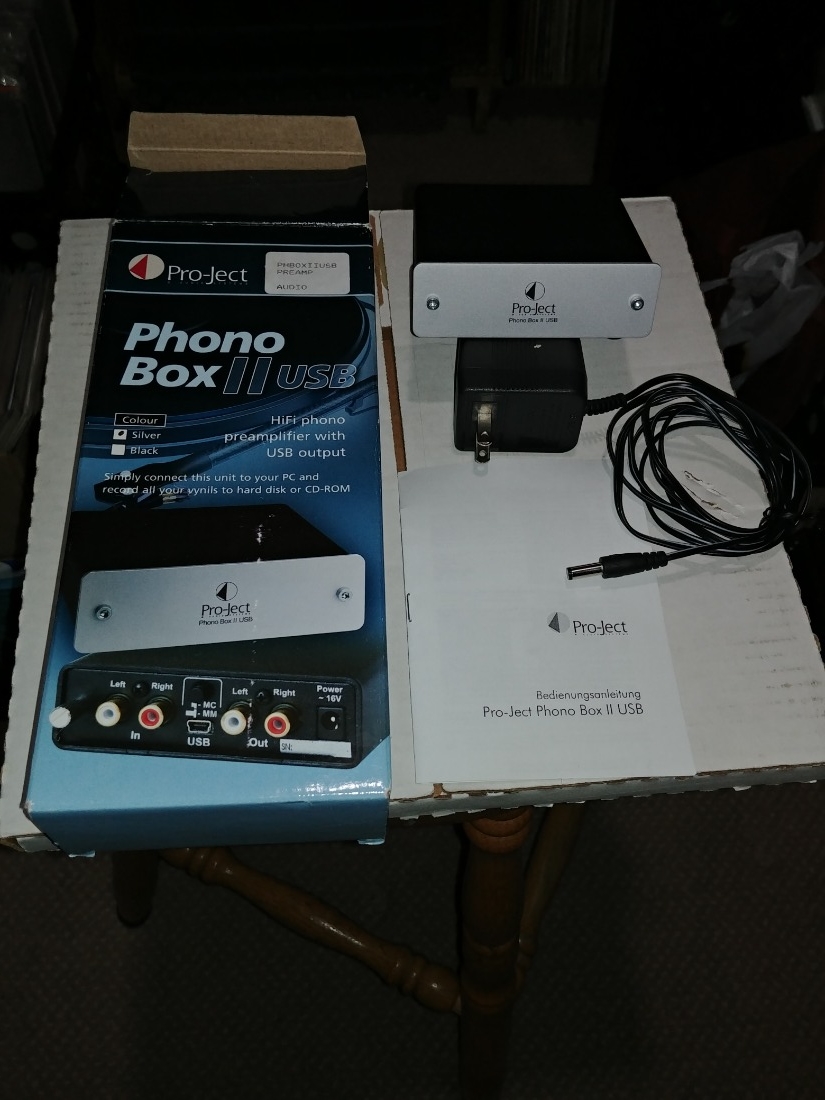 Pro-Ject Phono Box II USB. Phono Preamplifier For Sale - Canuck Audio Mart
