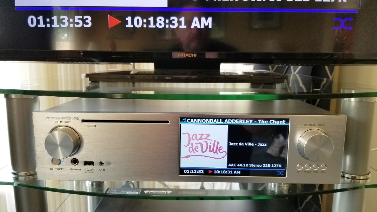 Cocktail Audio X45 streaming DAC/ Preamp recorder with phono stage ...