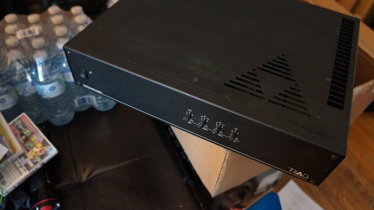 TRI-AD SUB Amp silver personality For Sale - Canuck Audio Mart