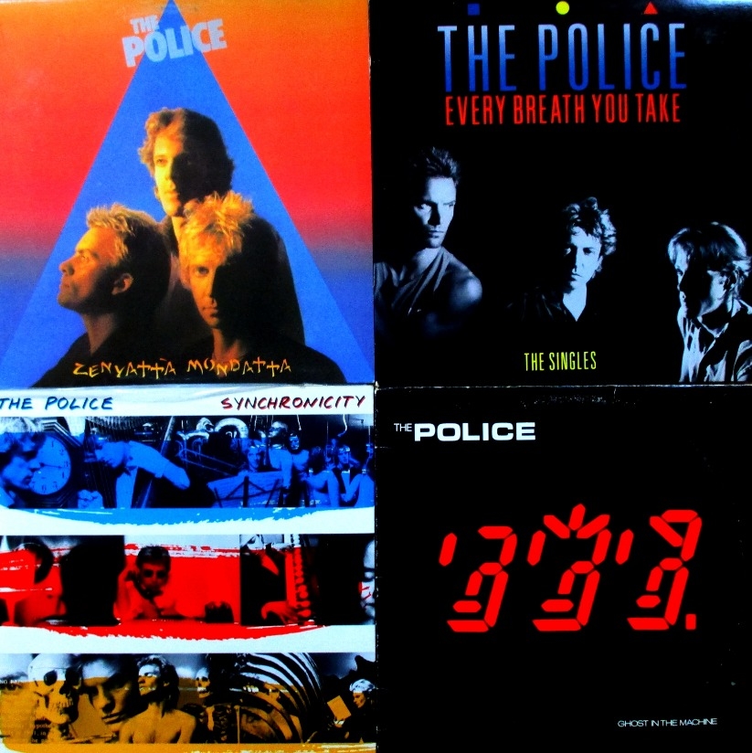 The Police + 8 original Lps Vinyls +Complete Collection 1978-1986 For ...