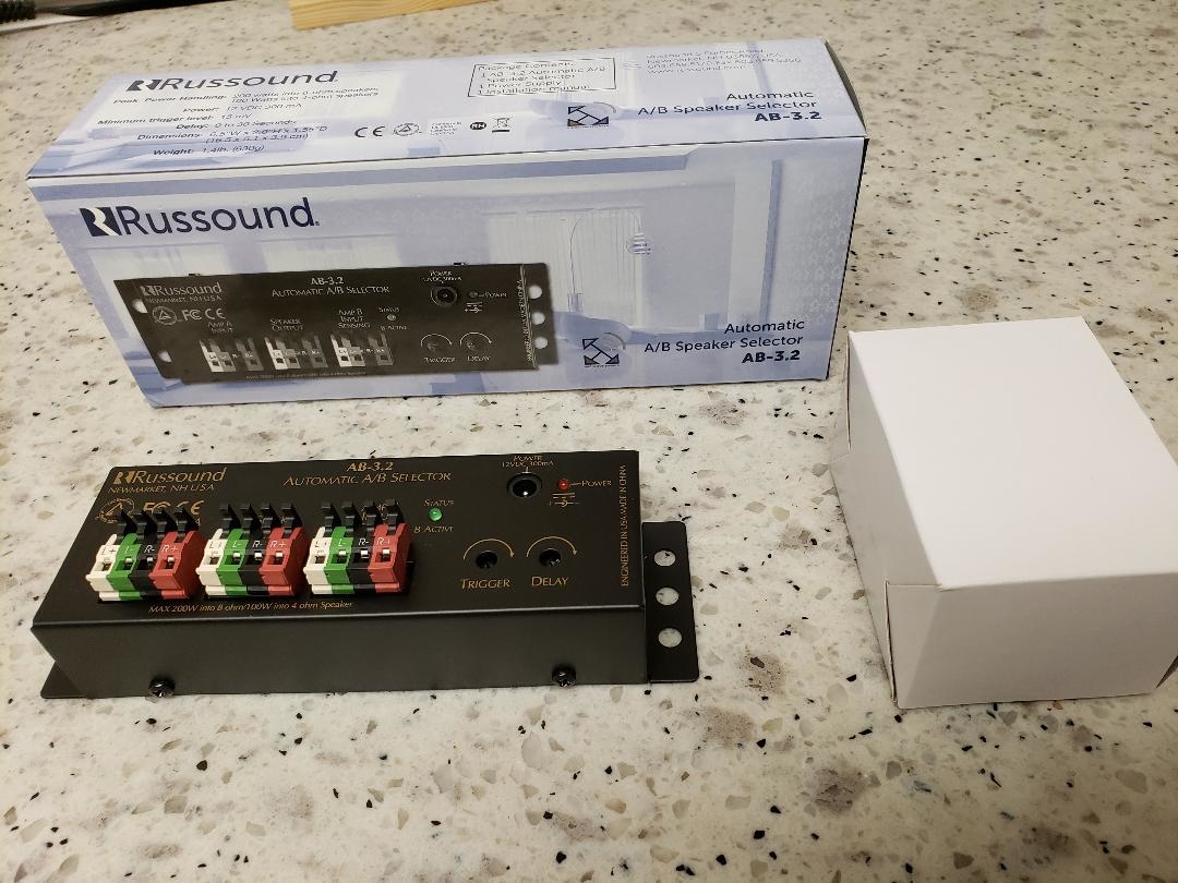 Russound Automatic Speaker Selector (AB3.2BLAC) For Sale - Canuck Audio ...