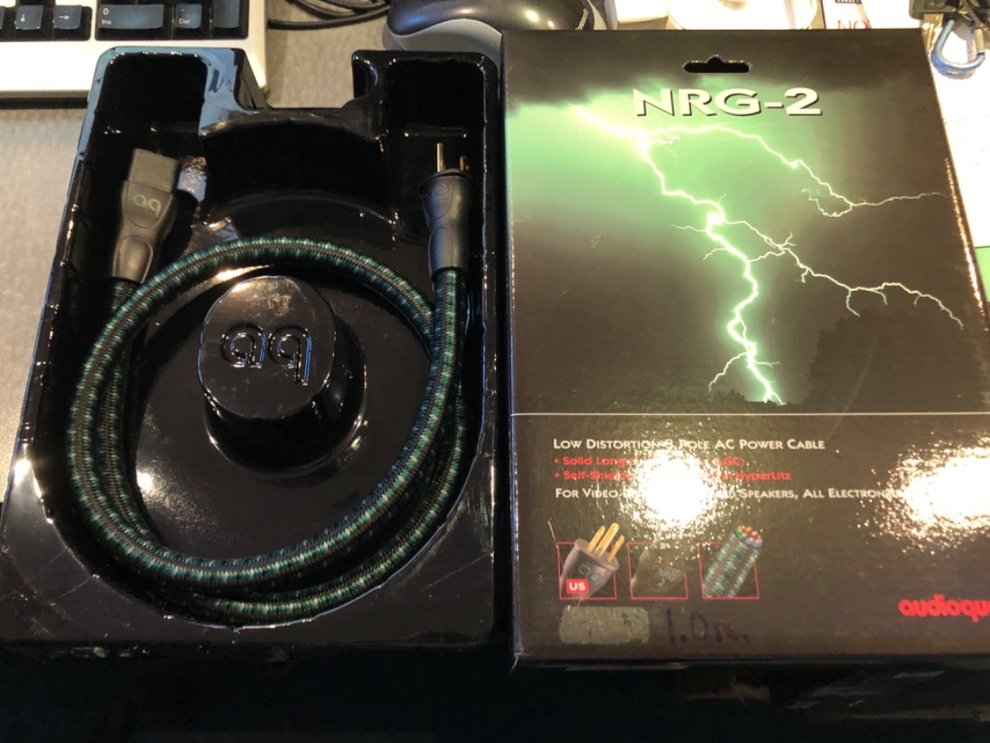 Audioquest NRG-2 AC Cables (3FT & 6FT Available) Dealer Ad - Canuck ...