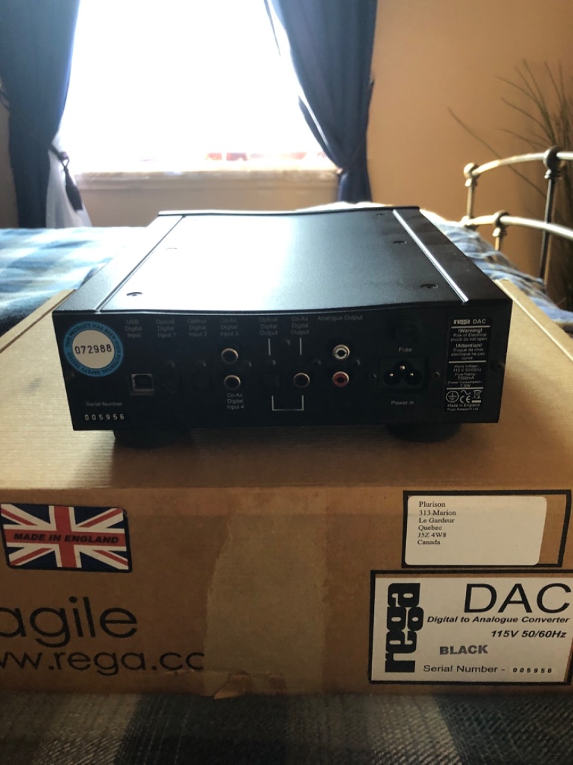 Rega Dac For Sale - Canuck Audio Mart