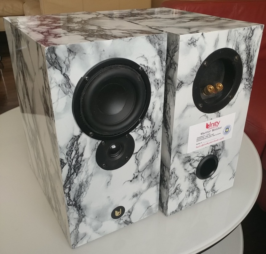Unity Audio Warrior monitor speakers, donation to Cancer Society For ...