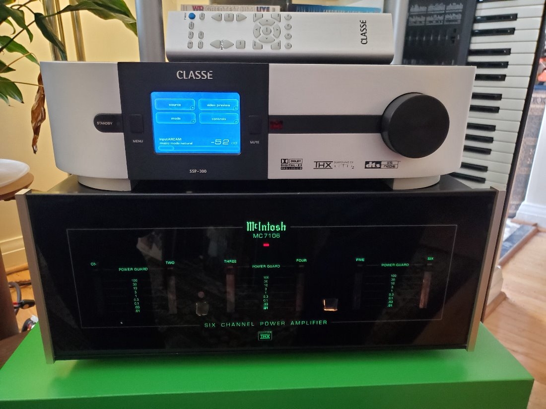 Classe AUDIO SSP-300 SSP300 Surround Sound Preamp with Remote For Sale ...