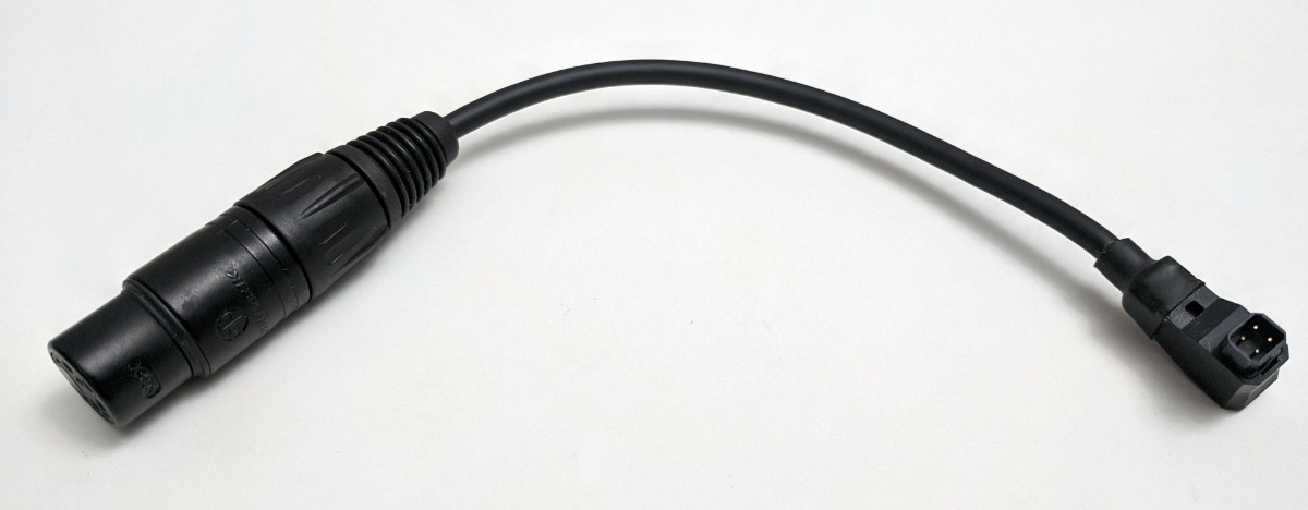 Female 4-pin XLR to male Kobiconn/RSA adapter For Sale - Canuck Audio Mart