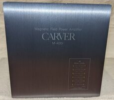 Carver M400-t Magnetic Field Power Amplifier For Sale - Canuck Audio Mart