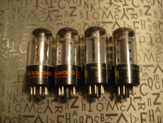 A lot of Vintage 1960's (4) 7591A NOS output tubes + (2) new JJ 7591S ...
