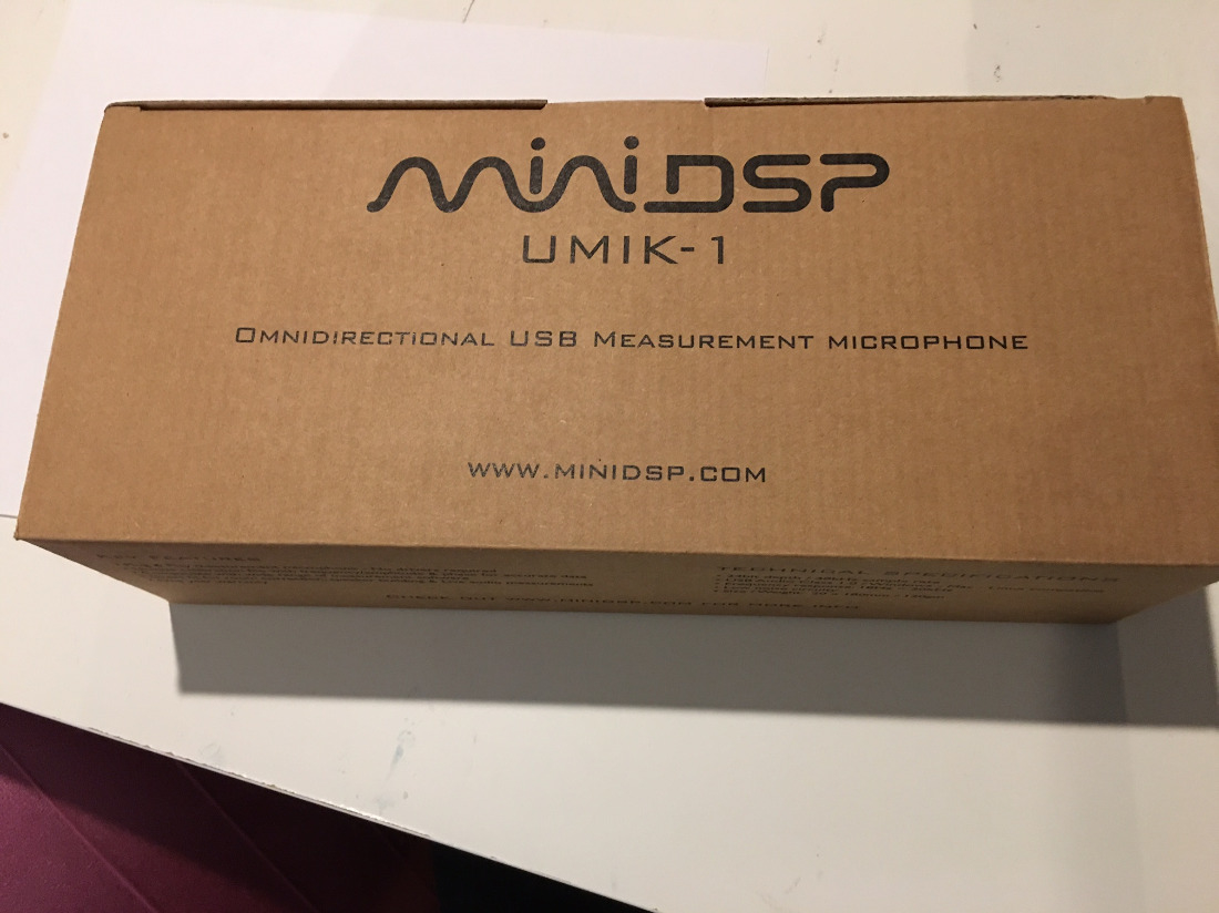 Sale pending New! MiniDSP UMIK-1 Omnidirectional USB microphone For ...