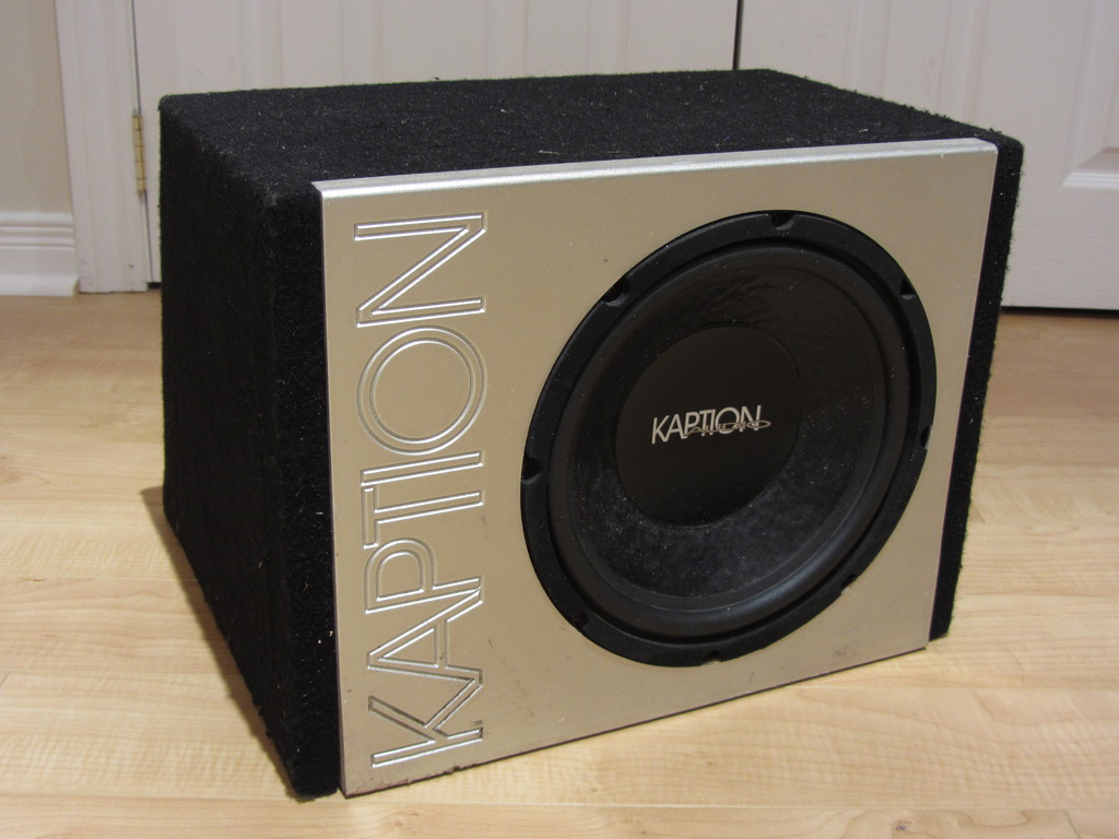 Kaption 10" subwoofer For Sale - Canuck Audio Mart