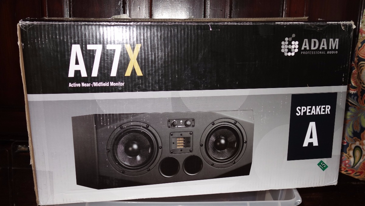ADAM A77X Near - Midfield Studio Monitor; active center channel For ...