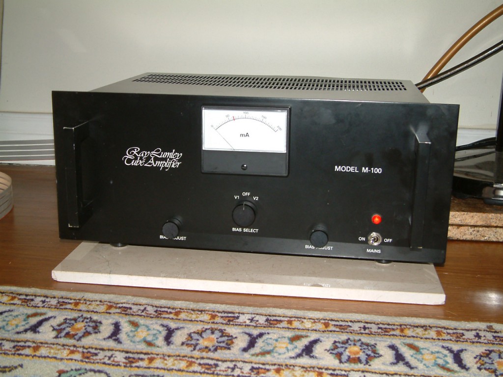 M100 RAY LUMLEY 100 watt MONO Blocs For Sale - Canuck Audio Mart