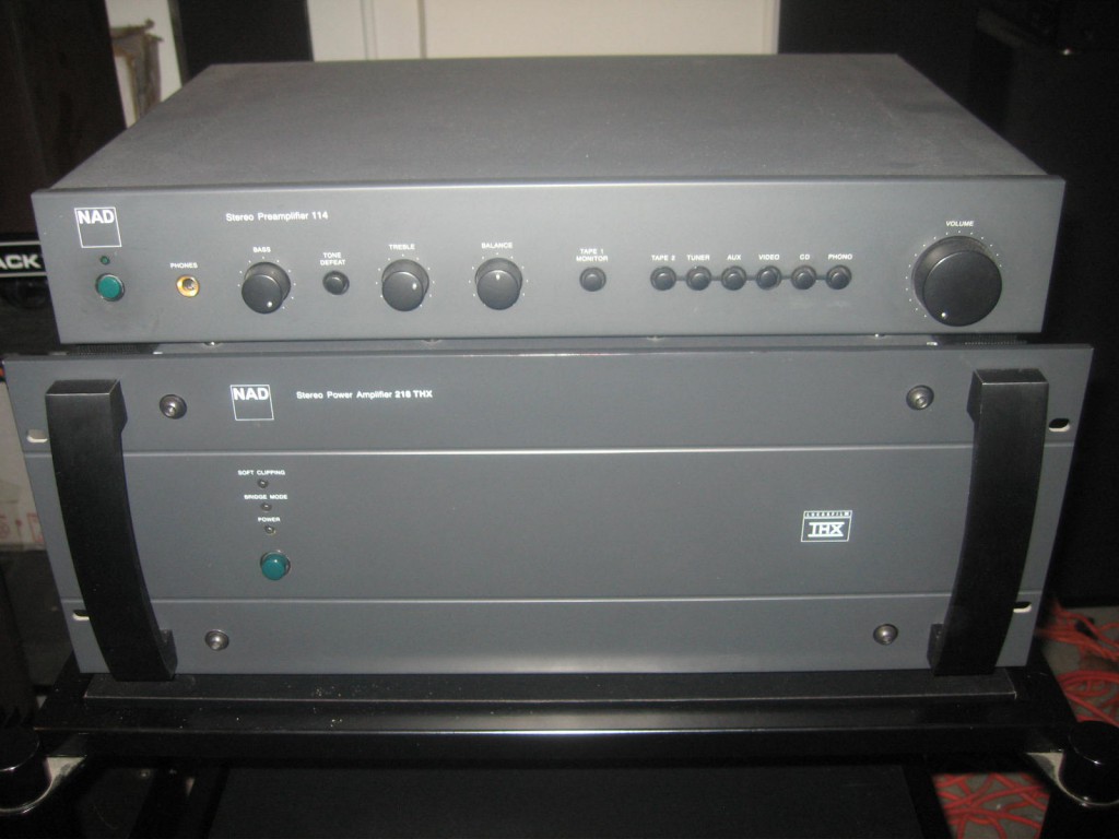 NAD 114 PRE AMP NAD 218THX POWER AMP For Sale Canuck Audio Mart NAD 114 PRE AMP NAD 218THX POWER AMP For Sale Canuck Audio Mart
