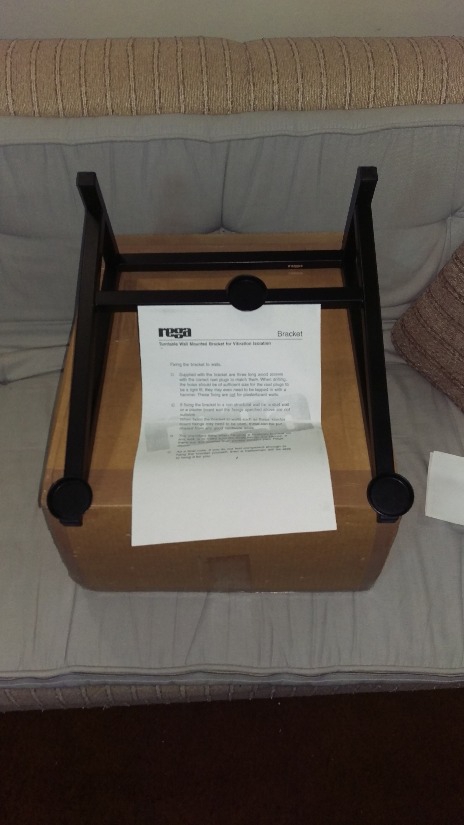 Rega Turntable Wall Mount Bracket For Sale Or Trade - Canuck Audio Mart