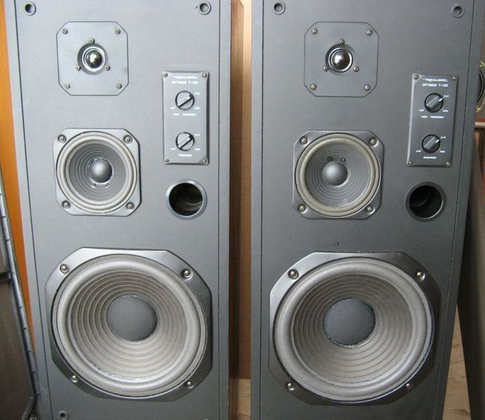 Realistic Optimus T-120 Speakers - Beautiful Cabinets - ON HOLD For ...