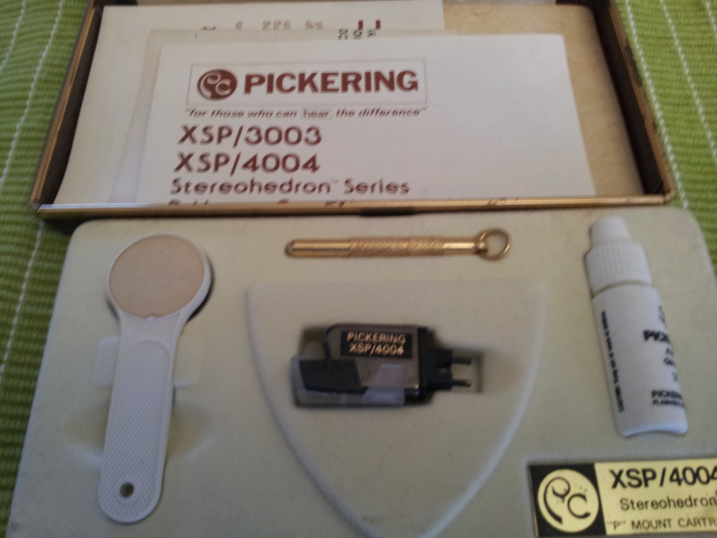 New Old Stock Pickering XSP/4004 P-Mount Phono Cartridge with D4000 ...