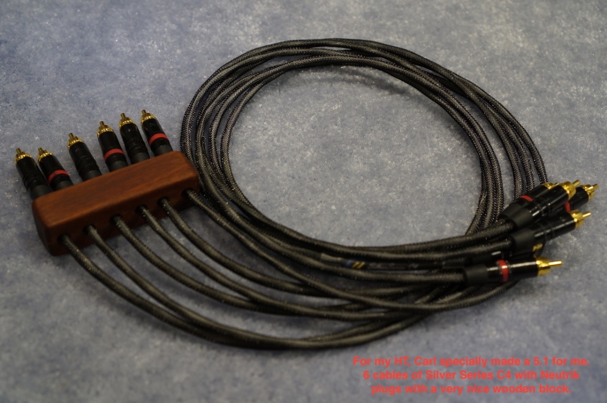 Ultimate Cables Silver Series C4 RCA 1m 3m 5.1 and others For Sale ...