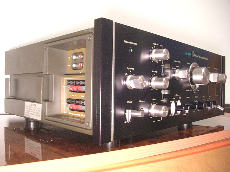 SANSUI AU-9900 INTEGRATED AMPLIFIER . FEEL THE MAGIC OF MUSIC. For Sale ...