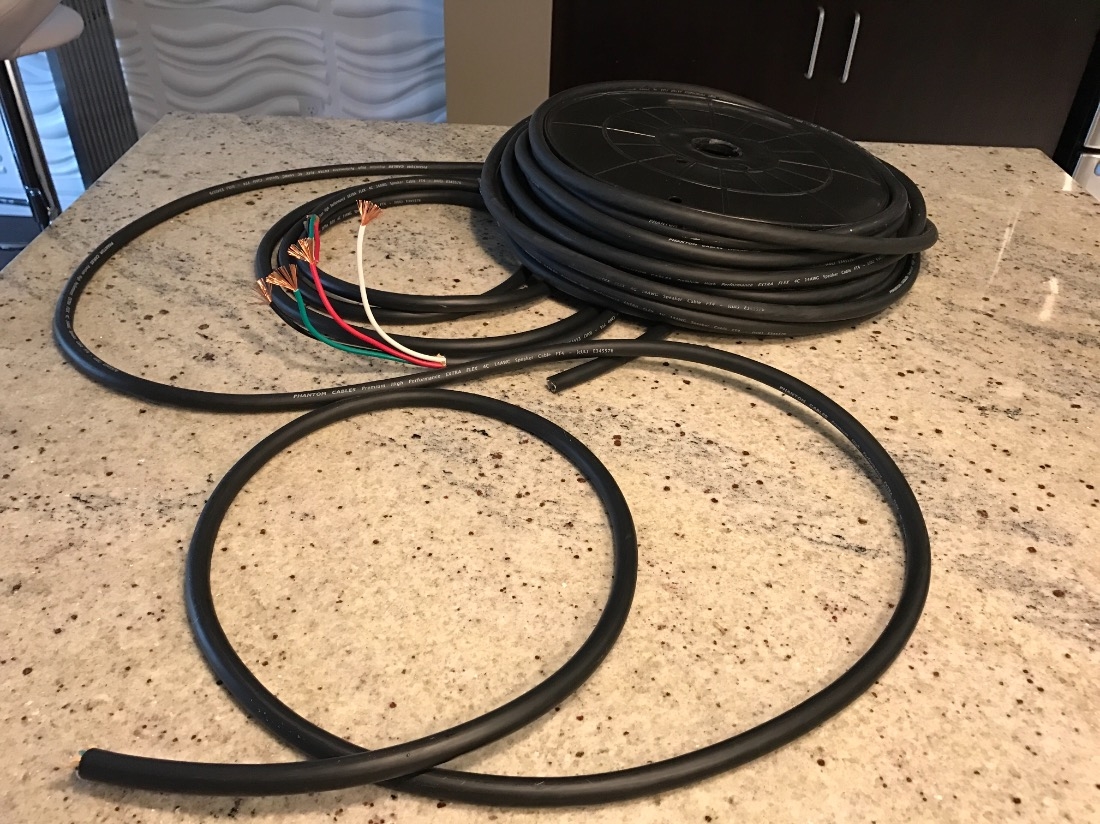 Phantom Bi Wire extra flexible speaker wire For Sale - Canuck Audio Mart