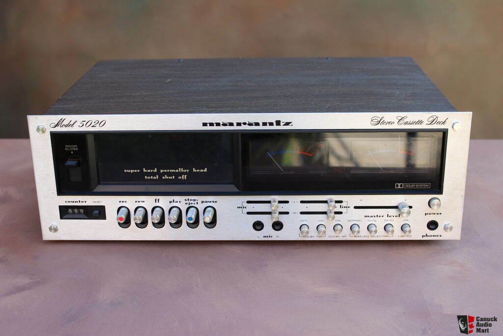Vintage Marantz Model 5020 Stereo Cassette Deck perfect working order ...