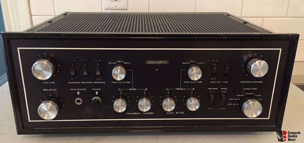 rare original Sansui AU-111 TUBE Amplifier amp SERVICED excellent ...