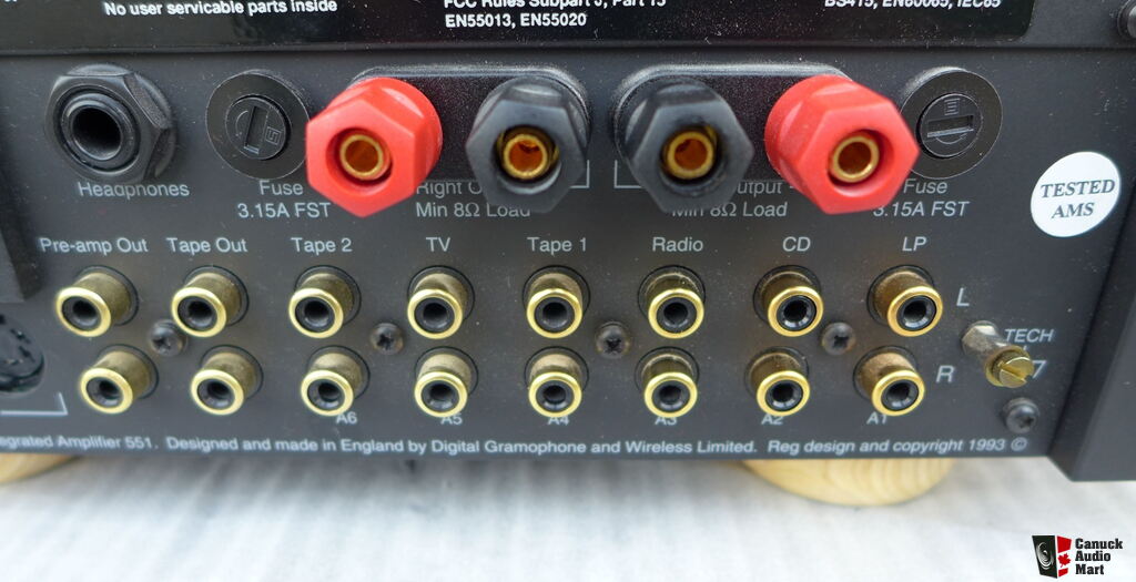 mint condition Meridian 551 integrated amp( pictures update) Photo ...